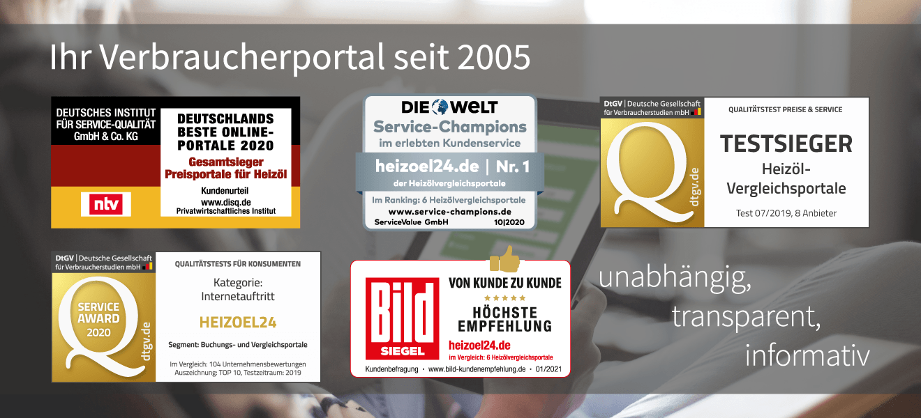 Heizöl Preisvergleich beim Testsieger » HeizOel24